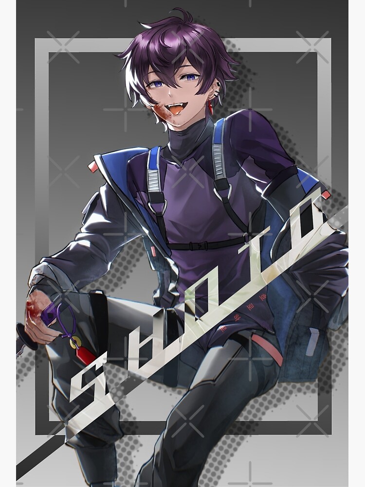 "SHOTO vtuber fanart by horoharo" Art Print for Sale by horo-haro | Redbubble