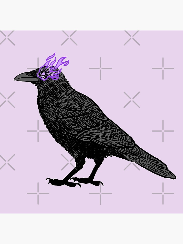 "Magical Crow" Poster for Sale by sketch-of-crows | Redbubble