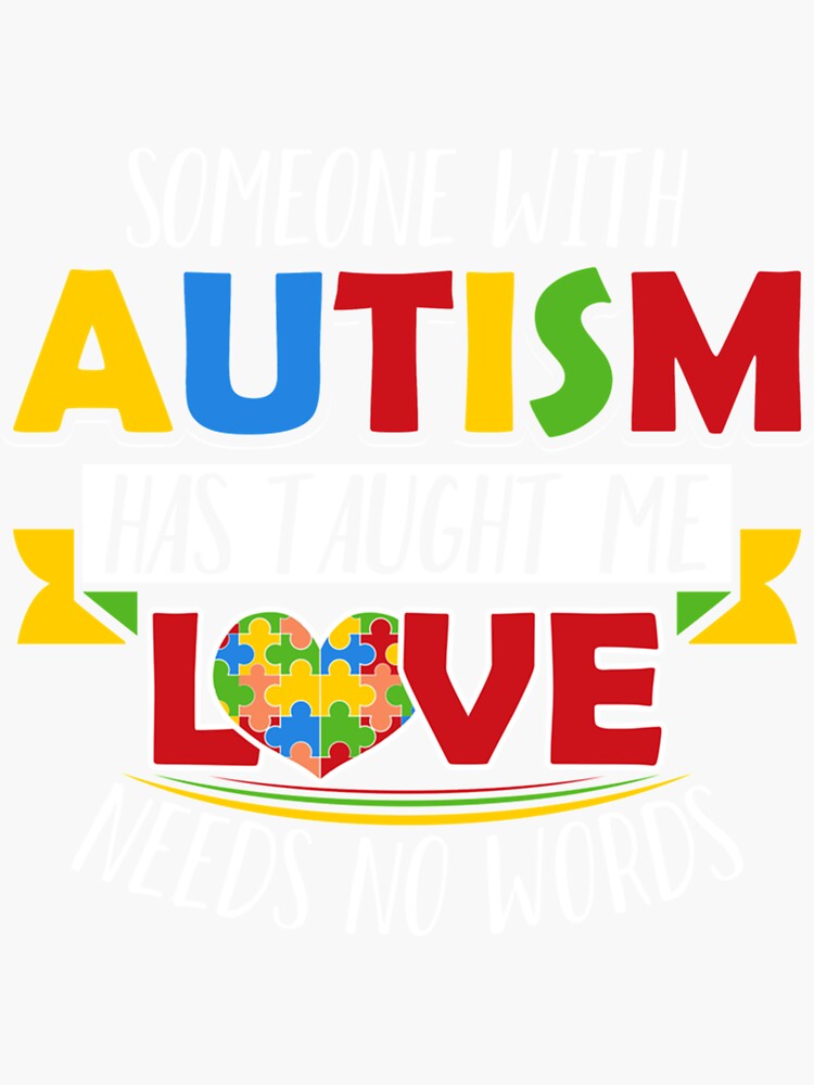 "Autism mother father son" Sticker for Sale by CentaAdam | Redbubble