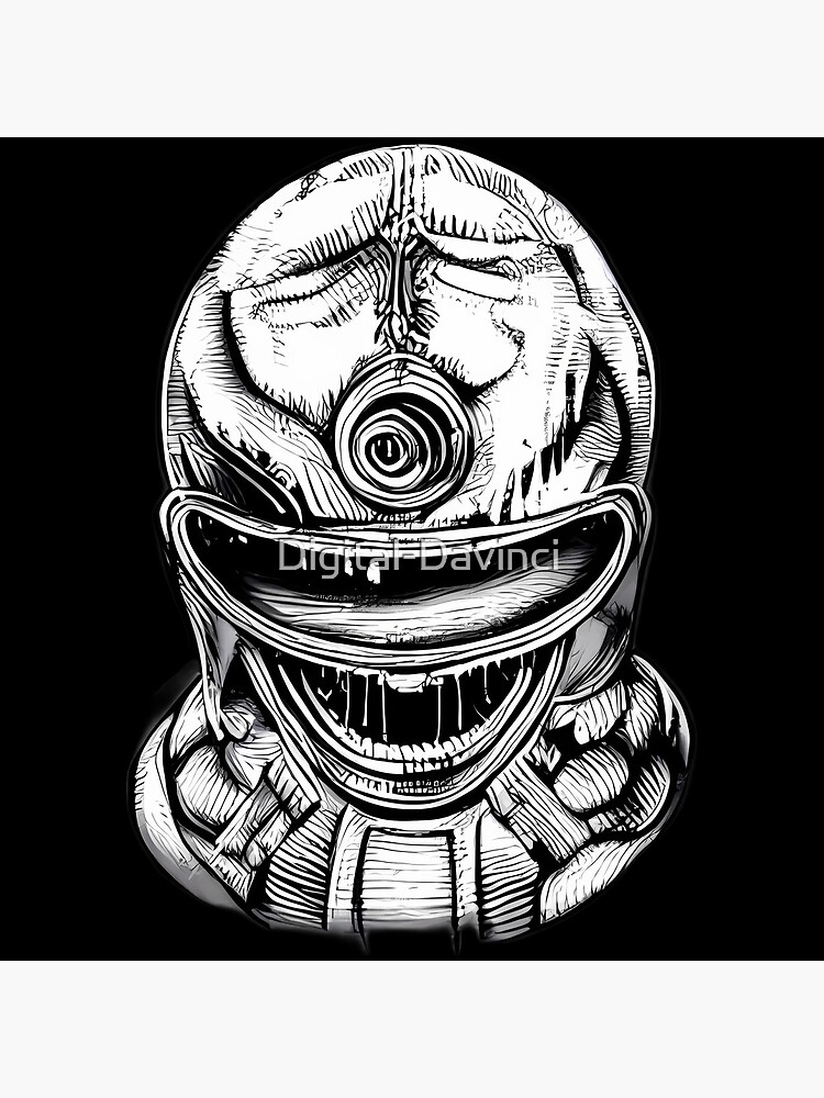 "Scifi Horror Cyclops Alien Head (HR Giger style)" Poster for Sale by ...