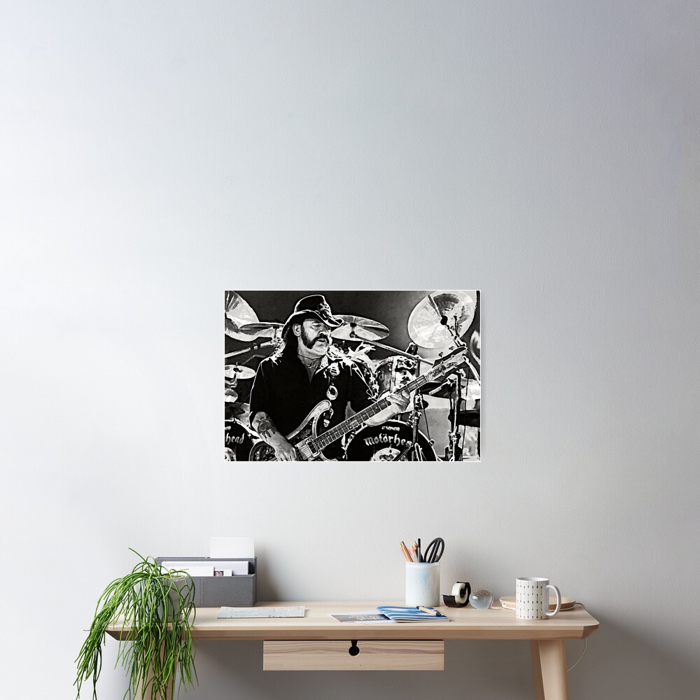 Poster « Motörhead Lemmy Kilmister Art Print Heavy Metal Speed Metal ...
