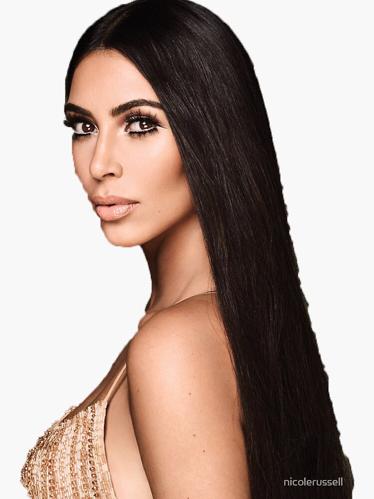 "Kim" Sticker by nicolerussell | Redbubble