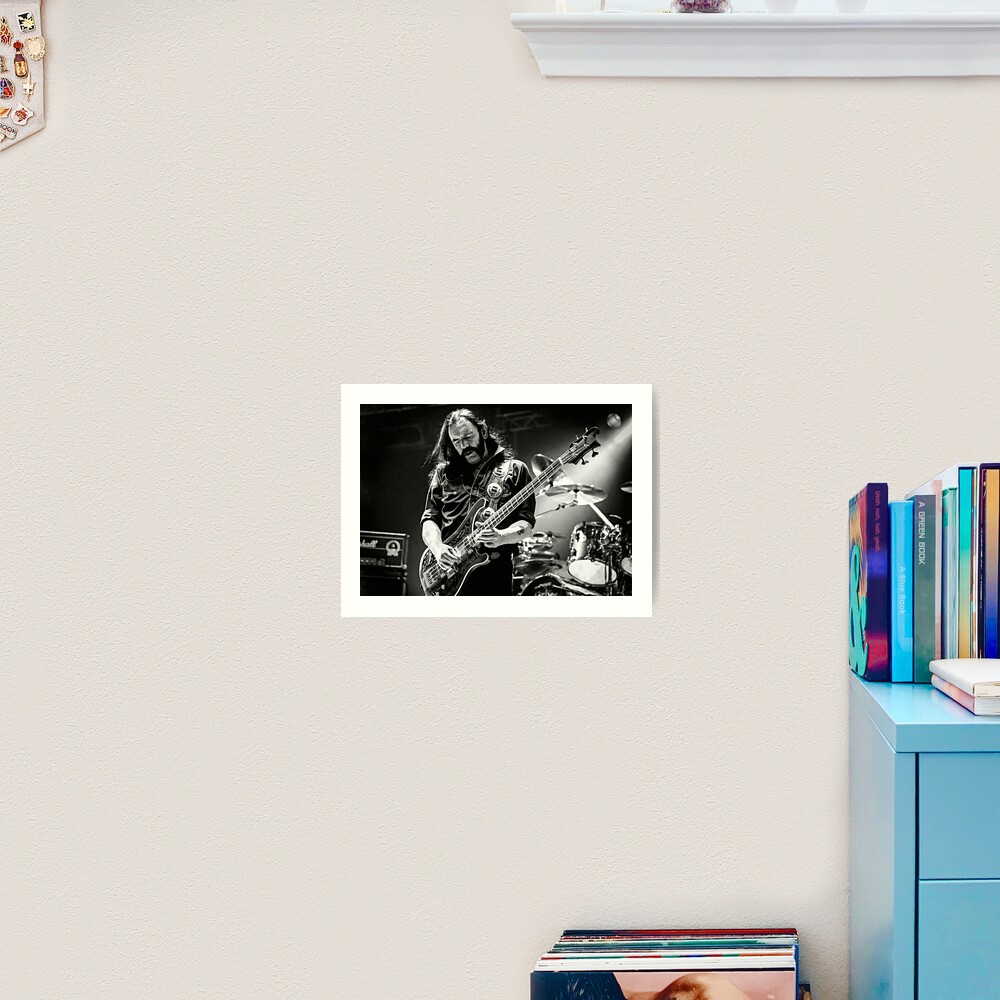 "Motörhead Lemmy Kilmister Art Print Heavy Metal Poster Speed Metal ...