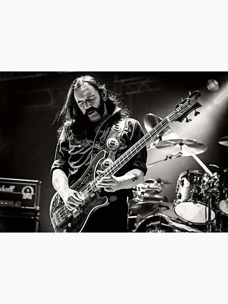 "Motörhead Lemmy Kilmister Art Print Heavy Metal Poster Speed Metal ...