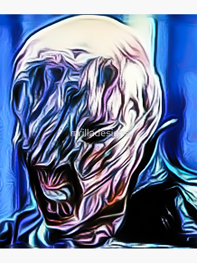 "chatterer cenobite print" Poster by mrilladesigns | Redbubble