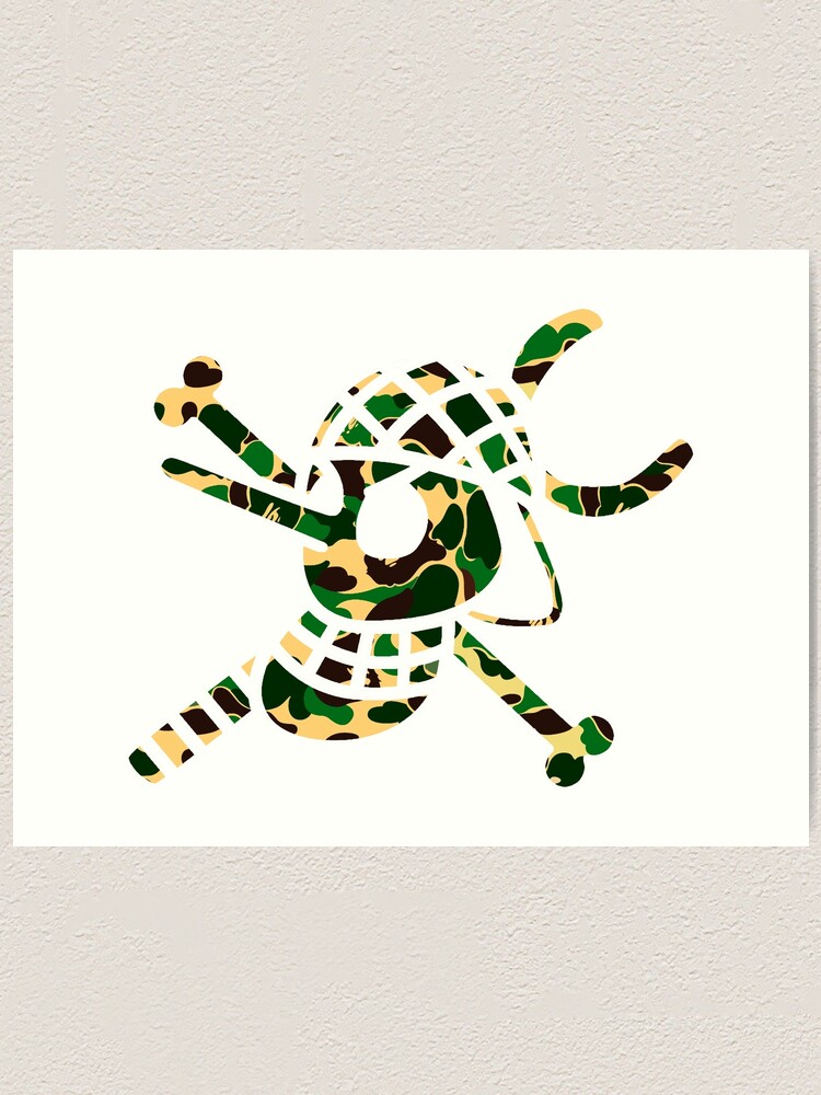 "Usopp Camo" Art Print for Sale by kappa-pride | Redbubble