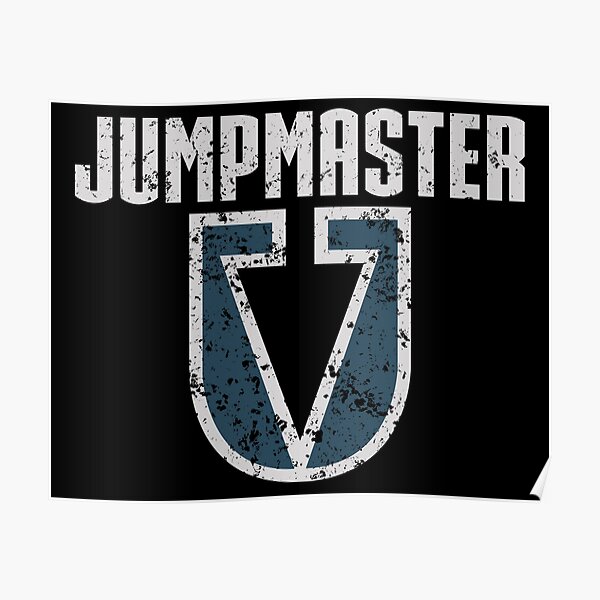 "Jumpmaster US Army Fort Bragg #2760" Poster for Sale by Rare-Militia ...