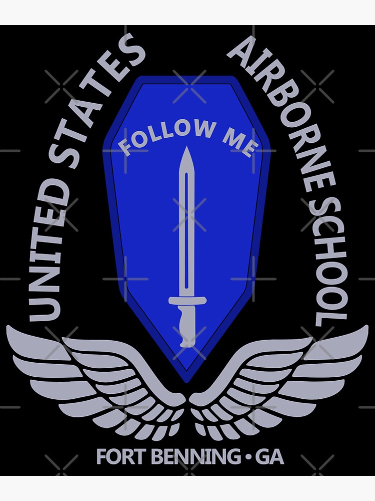 "Follow Me Ranger Airborne #2762" Sticker for Sale by Rare-Militia ...