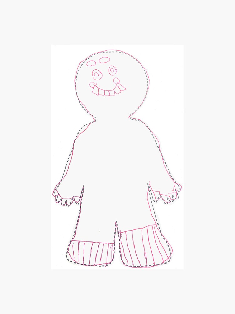"Self Portrait Pen Drawing" Sticker for Sale by MCBeacon | Redbubble