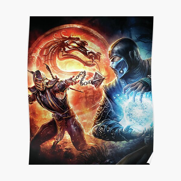 "Mortal Kombat" Poster for Sale by Arts-forAll | Redbubble