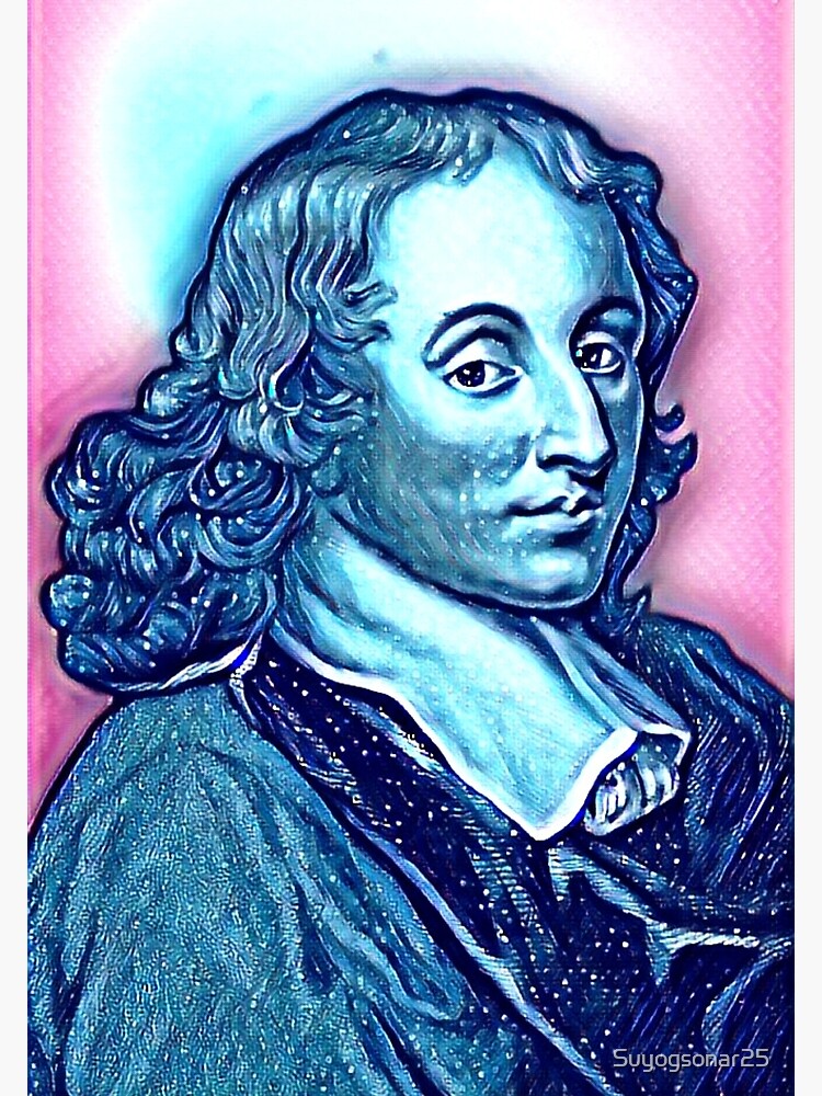 "Blaise Pascal Artwork | Blaise Pascal Portrait | Blaise Pascal Wall ...