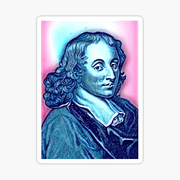 "Blaise Pascal Artwork | Blaise Pascal Portrait | Blaise Pascal Wall ...