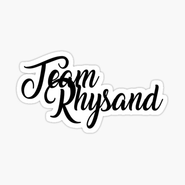 "Team Rhysand " Sticker by kenzienr | Redbubble