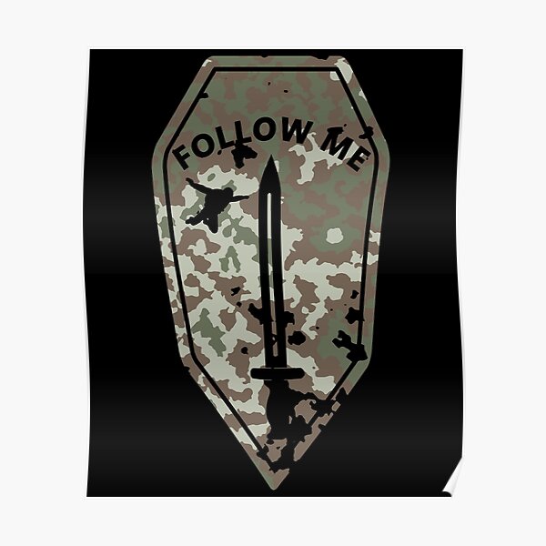 "Follow Me Jumpmaster #2771" Poster for Sale by Rare-Militia | Redbubble