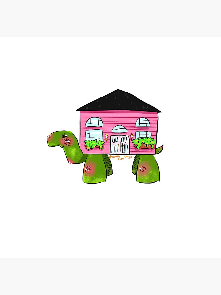 "Turtle Mobile Home Sticker" Poster for Sale by Maireen21 | Redbubble