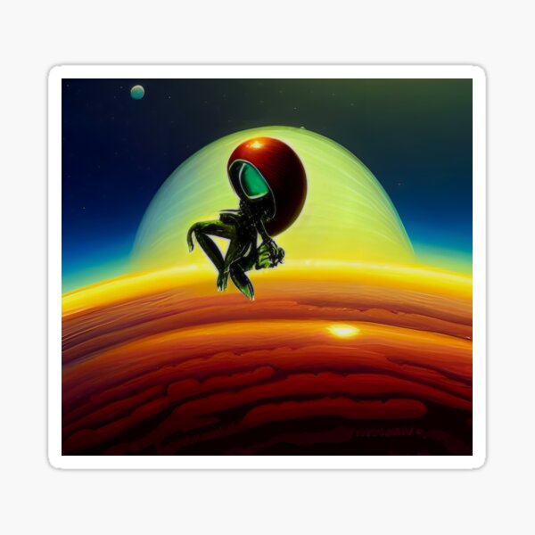 "celestial birth" Sticker for Sale by Noahcaldwell36 | Redbubble