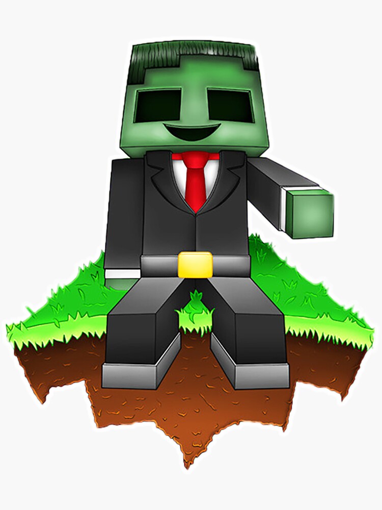 "Cool Minecraft Creeper" Sticker for Sale by BridieRitchi | Redbubble