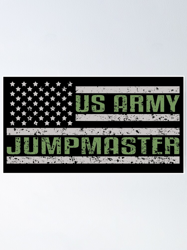 "Jumpmaster US Army #2774" Poster for Sale by Rare-Militia | Redbubble