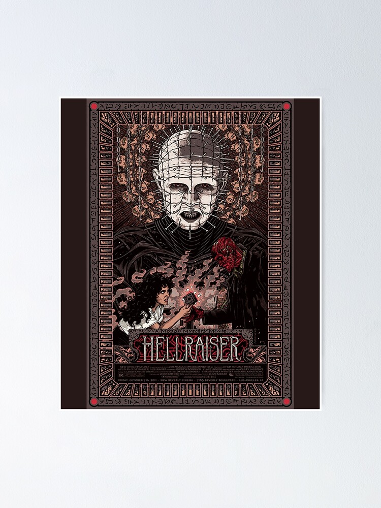 "Hellraiser" Poster for Sale by OriginalArtwerk | Redbubble