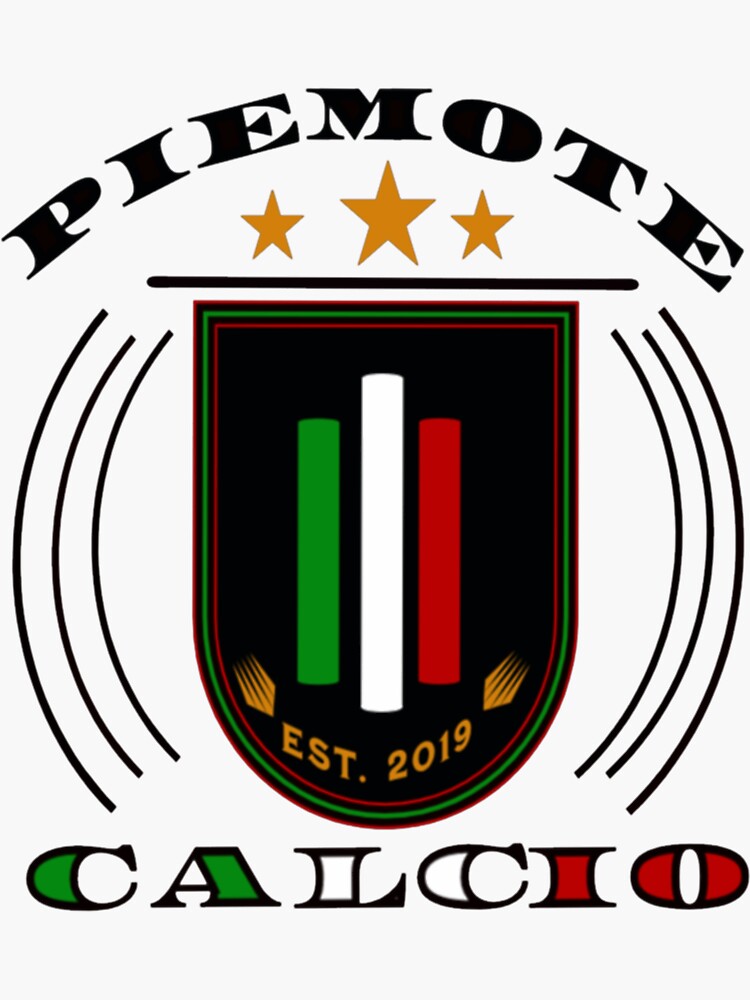 "Piemonte Calcio" Sticker for Sale by PercivalBorer | Redbubble