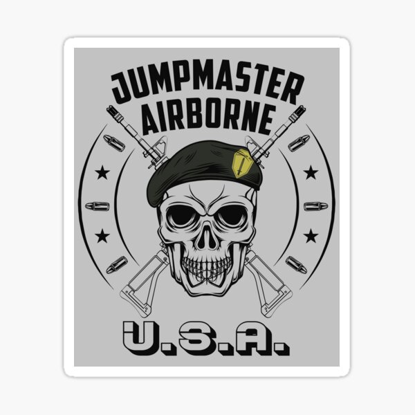 "101st Airborne Division Jumpmaster #2780" Sticker for Sale by Rare ...