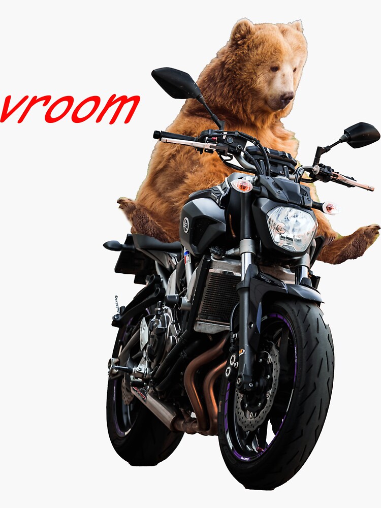"VROOM VROOM BRRRRRRR EEEEEEE VROOM" Sticker for Sale by thesmallman ...