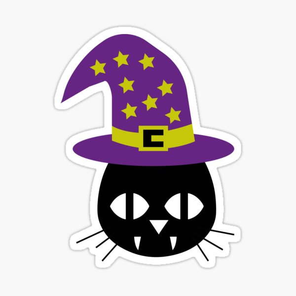 "wizard cat" Sticker for Sale by bepassion | Redbubble
