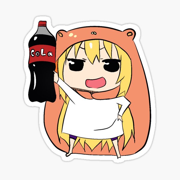 "Cute Anime coca" Sticker for Sale by bilal-aboubi | Redbubble