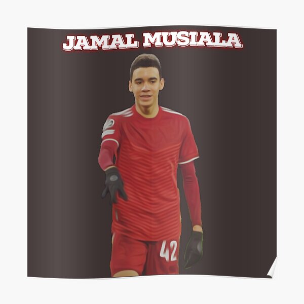 "Jamal Musiala" Poster for Sale by AESTHETICMEN | Redbubble