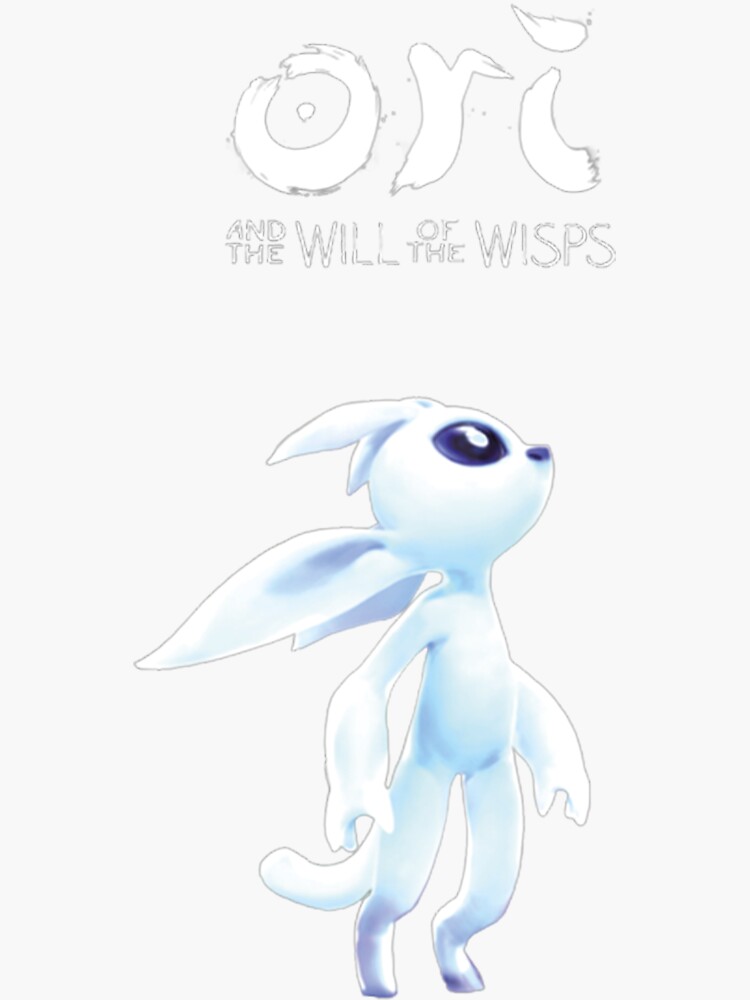 "Ori And The Will Of The Wisps" Sticker for Sale by OnlyForFans | Redbubble