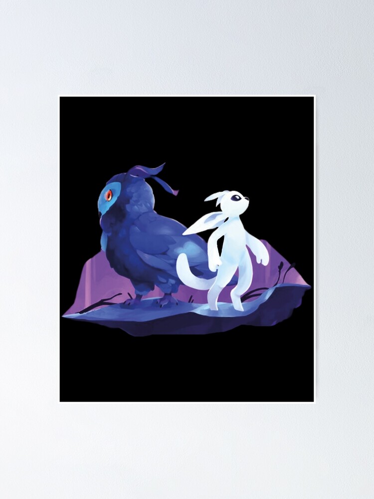 "Ori and Ku from Ori And The Will Of The Wisps" Poster for Sale by ...