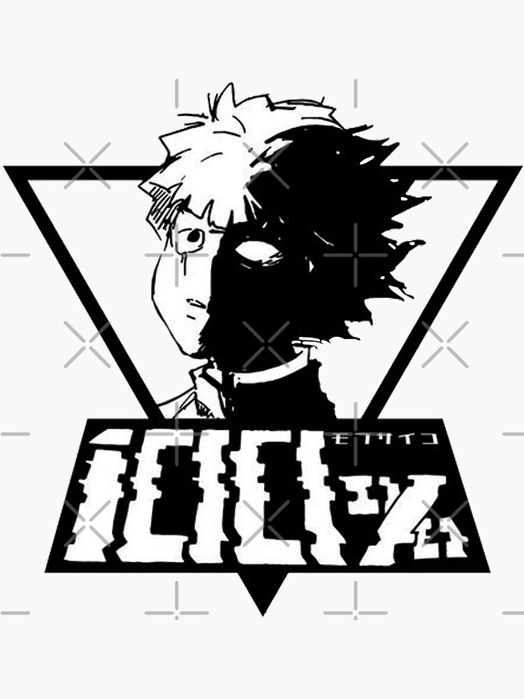 "Kageyama Shigeo From mob psycho 100 Anime Design" Sticker for Sale by ...