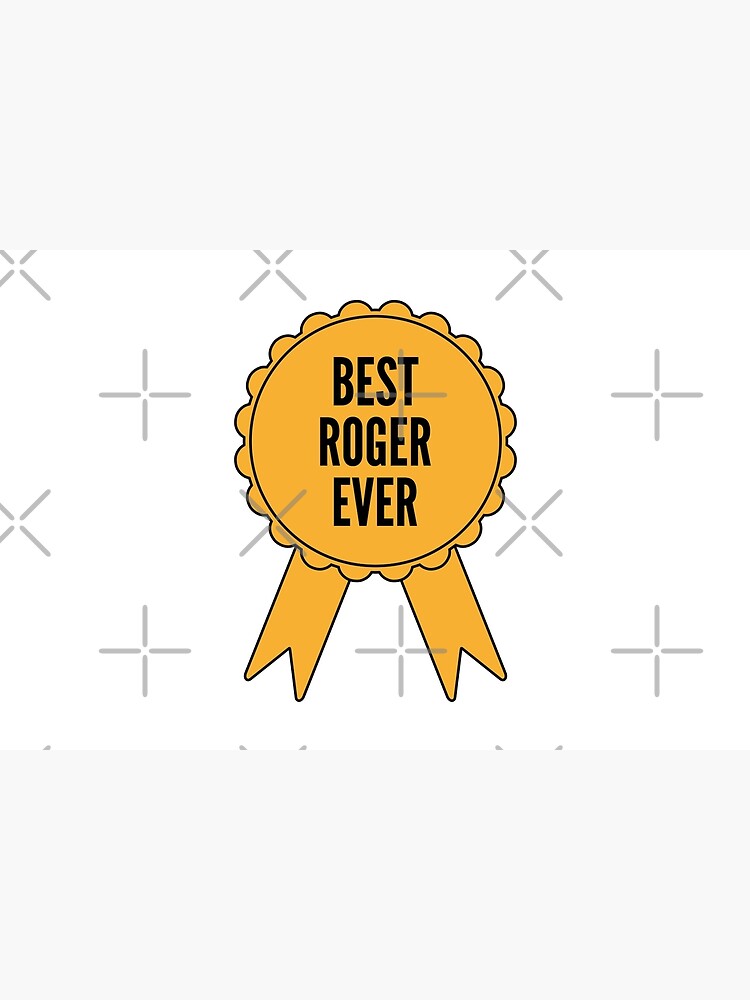 Best Roger Ever Gold Medal Achievement Bath Mat Designed & Sold By Hadiza