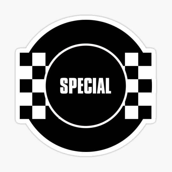 "SPECIAL - retro Ska 2Tone design" Sticker for Sale by ModSupporters ...