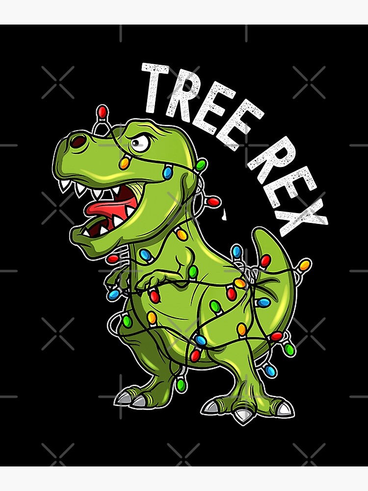 "TREE REX T REX CHRISTMAS 2022" Poster for Sale by Affyboss6 | Redbubble