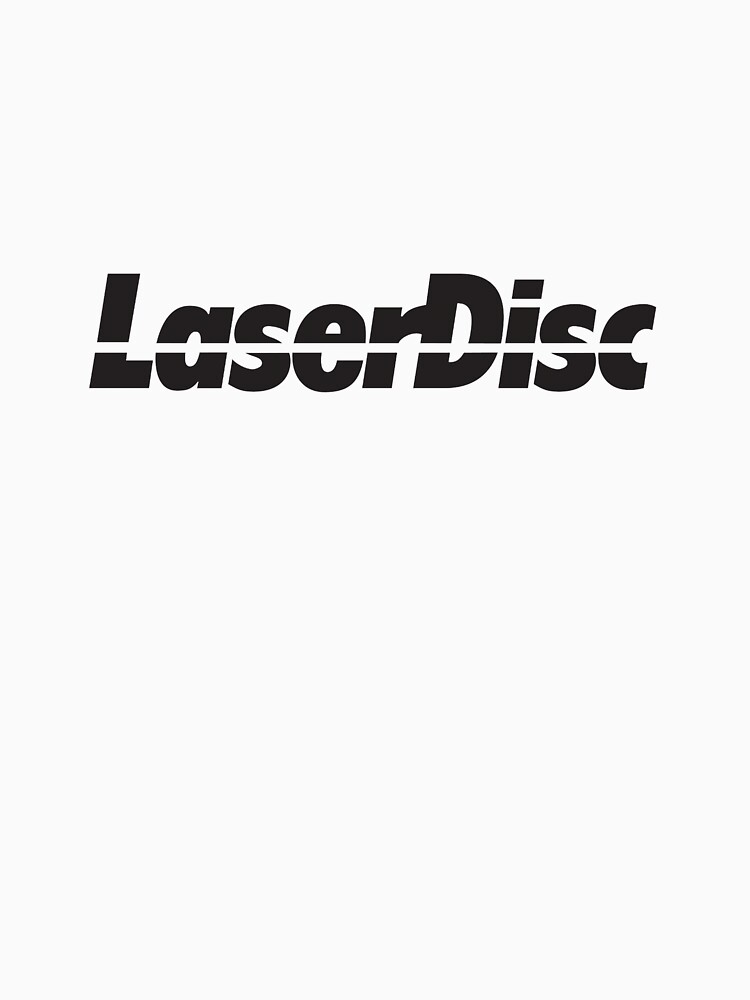 "Laserdisc Logo" T-shirt by 16TonPress | Redbubble