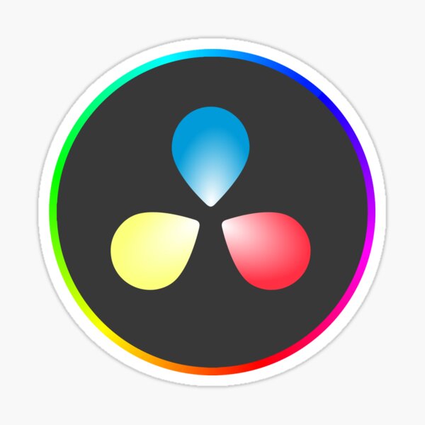 "DaVinci Resolve" Sticker for Sale by Loren-Fay13 | Redbubble