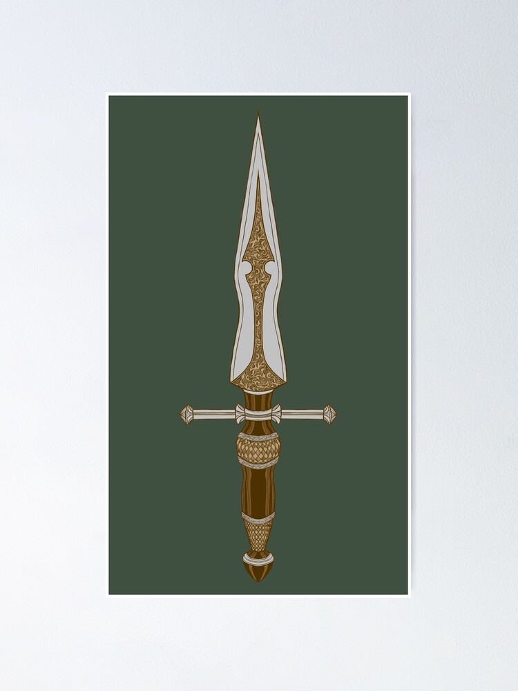 "Royal Dagger" Poster for Sale by Abarenn | Redbubble