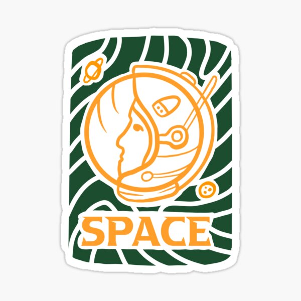 "Space" Sticker for Sale by qufinch | Redbubble