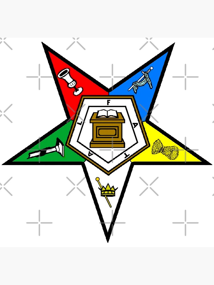"Order Of The Eastern Star Logo" Poster for Sale by CLUTCHINER | Redbubble