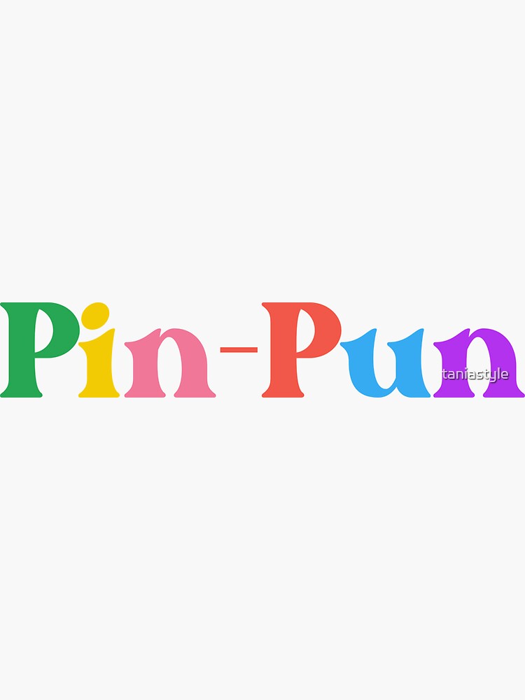 "Pin Pun Dominican Slang" Sticker for Sale by taniastyle | Redbubble