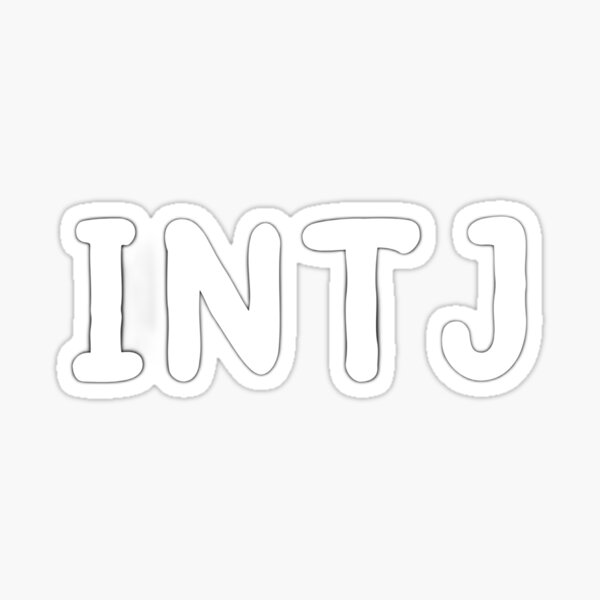 "Personal Styles mbti intj " Sticker for Sale by Joud1422 | Redbubble