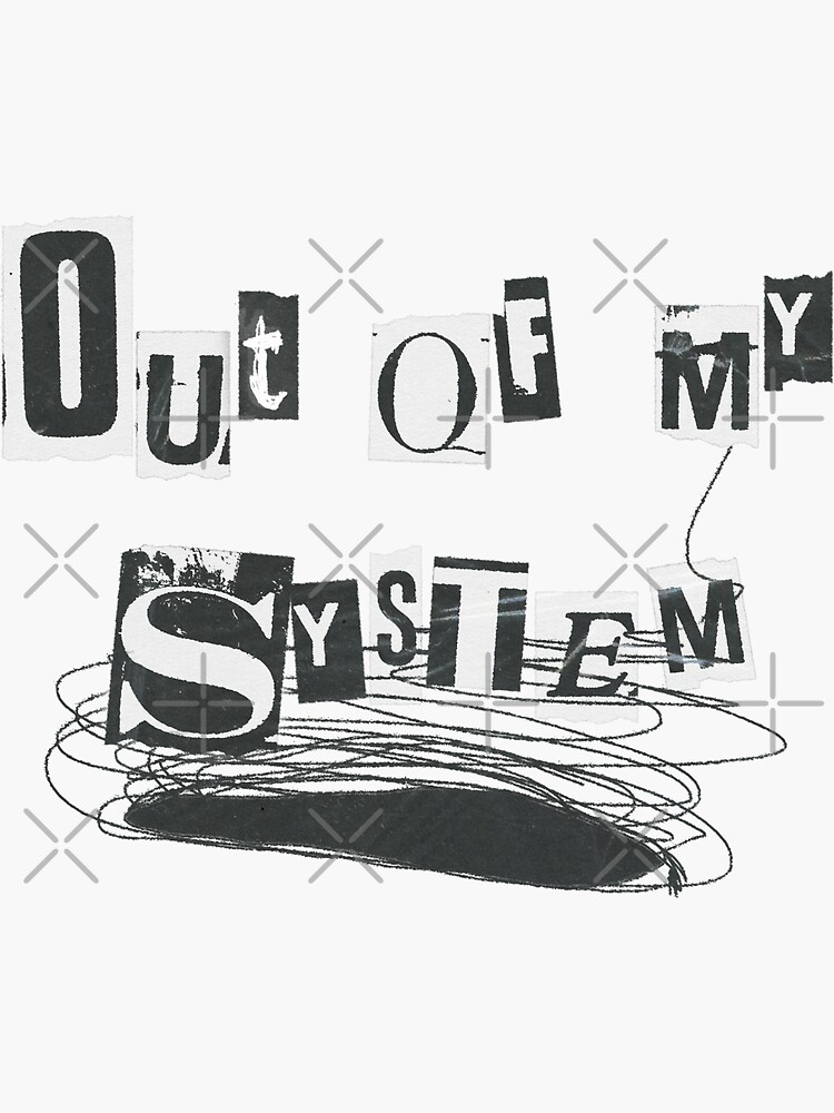 "Out Of My System - Louis Tomlinson" Sticker for Sale by MarDelgado ...