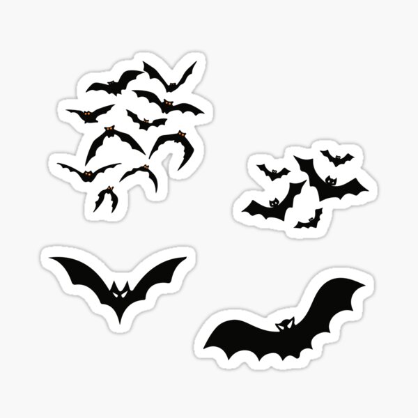 "Bats, Bats and lots of Bats Sticker Pack" Sticker for Sale by ...