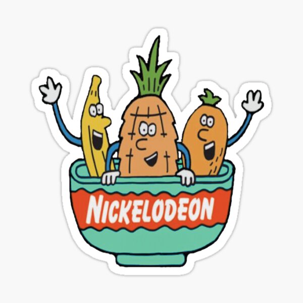 "Nickelodeon Fruit" Sticker for Sale by Startleup | Redbubble