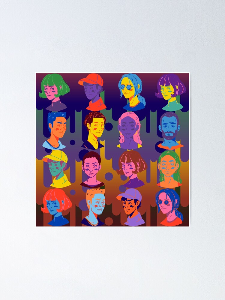 "Everyone is different" Poster for Sale by Yobi-Loceros | Redbubble
