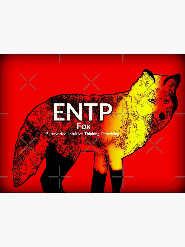 "ENTP MBTI SPIRIT ANIMAL" Sticker for Sale by CLYONS1996 | Redbubble