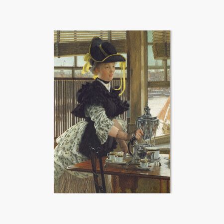 "Tea | James Tissot | 1872 Victorian Art" Art Board Print for Sale by ...