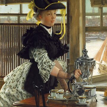 "Tea | James Tissot | 1872 Victorian Art" Art Board Print for Sale by ...