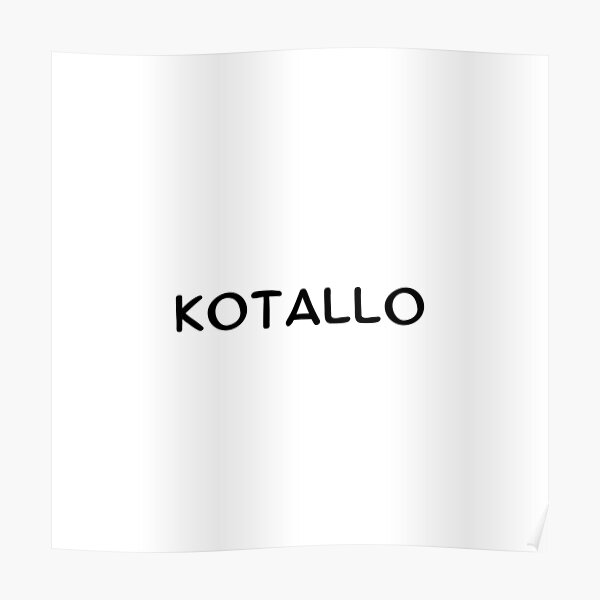 "Kotallo , horizon forbidden west" Poster for Sale by IKnowYouLoveMe ...